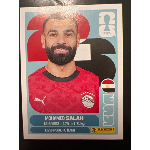 Panini | Toys | Mohamed Salah Panini Fifa World Cup 226 Sticker Egy 7 ...